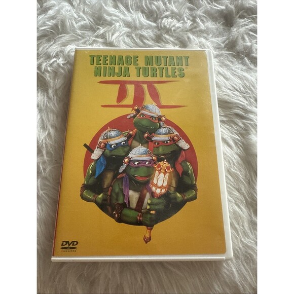 Media | Teenage Mutant Ninja Turtles Iii Dvd 1993 | Poshmark
